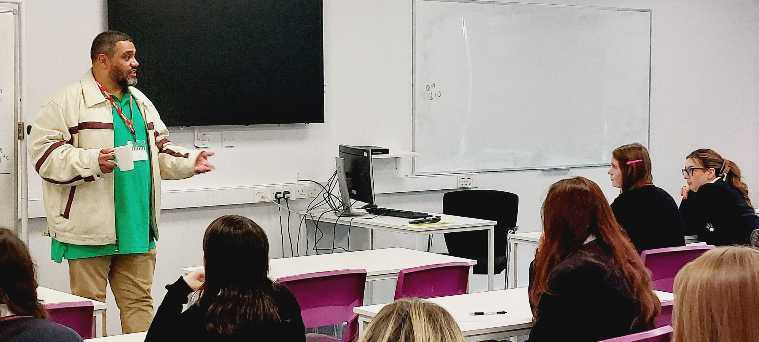 St John Bosco Arts College - Inspirational talk from Malik Al Nasir