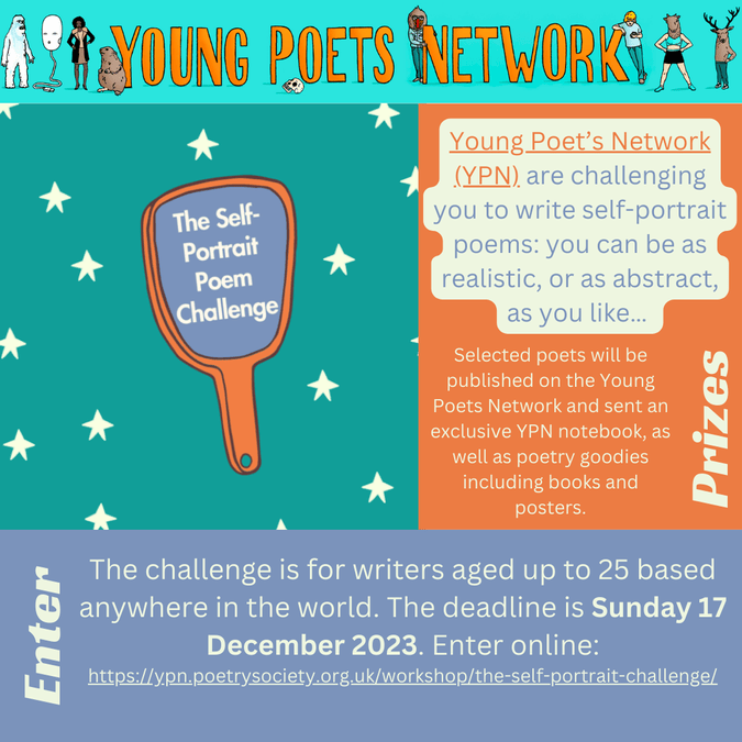St John Bosco Arts College - Self Portrait Poem Challenge